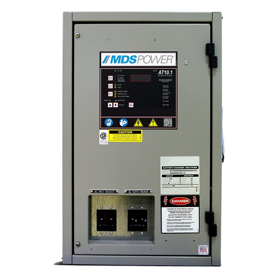 AT10048030E240 AT10 Battery Charger 48VDC 30A 240VAC Input Eliminator ...